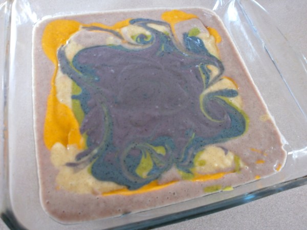 Rainbow Swirl Cake with Natural Colorings – Swirls and Spice