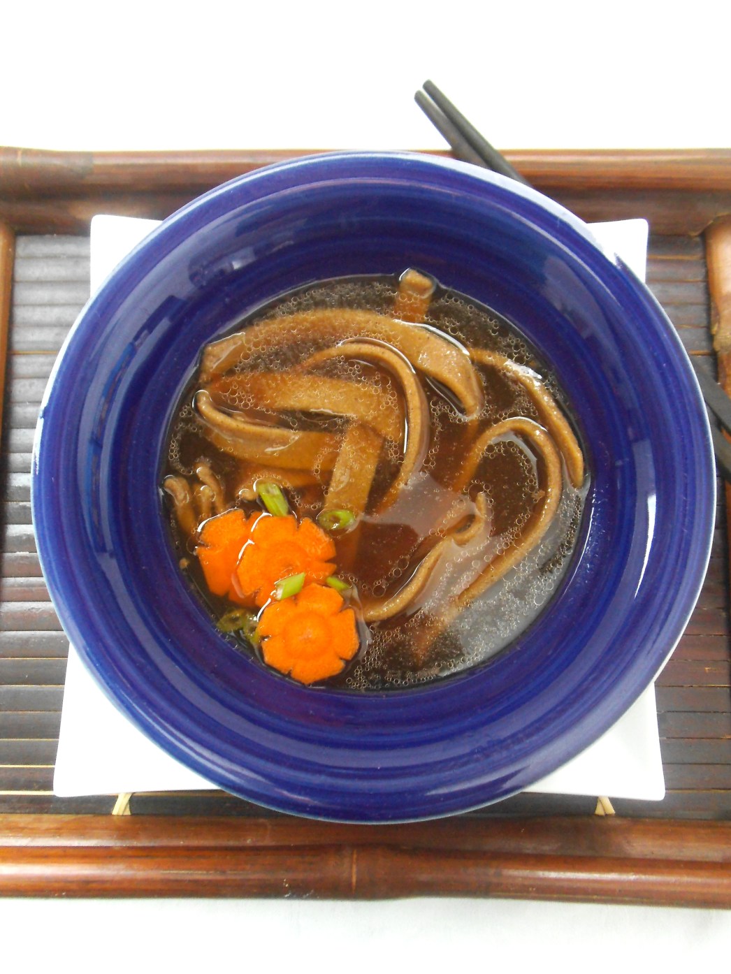 Homemade Buckwheat Noodle Soup – Swirls and Spice